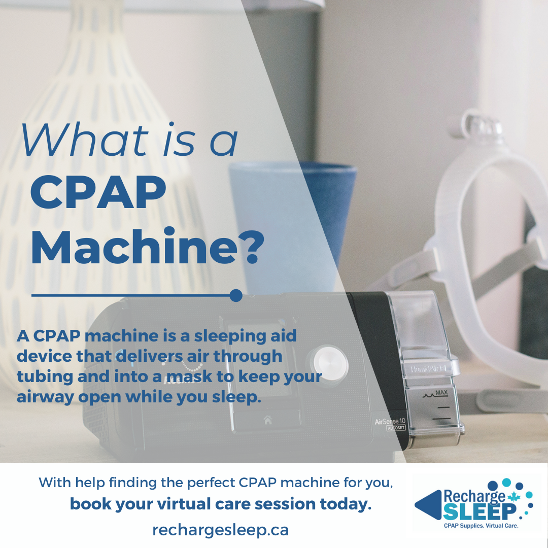 What is a CPAP machine? – Recharge Respiratory